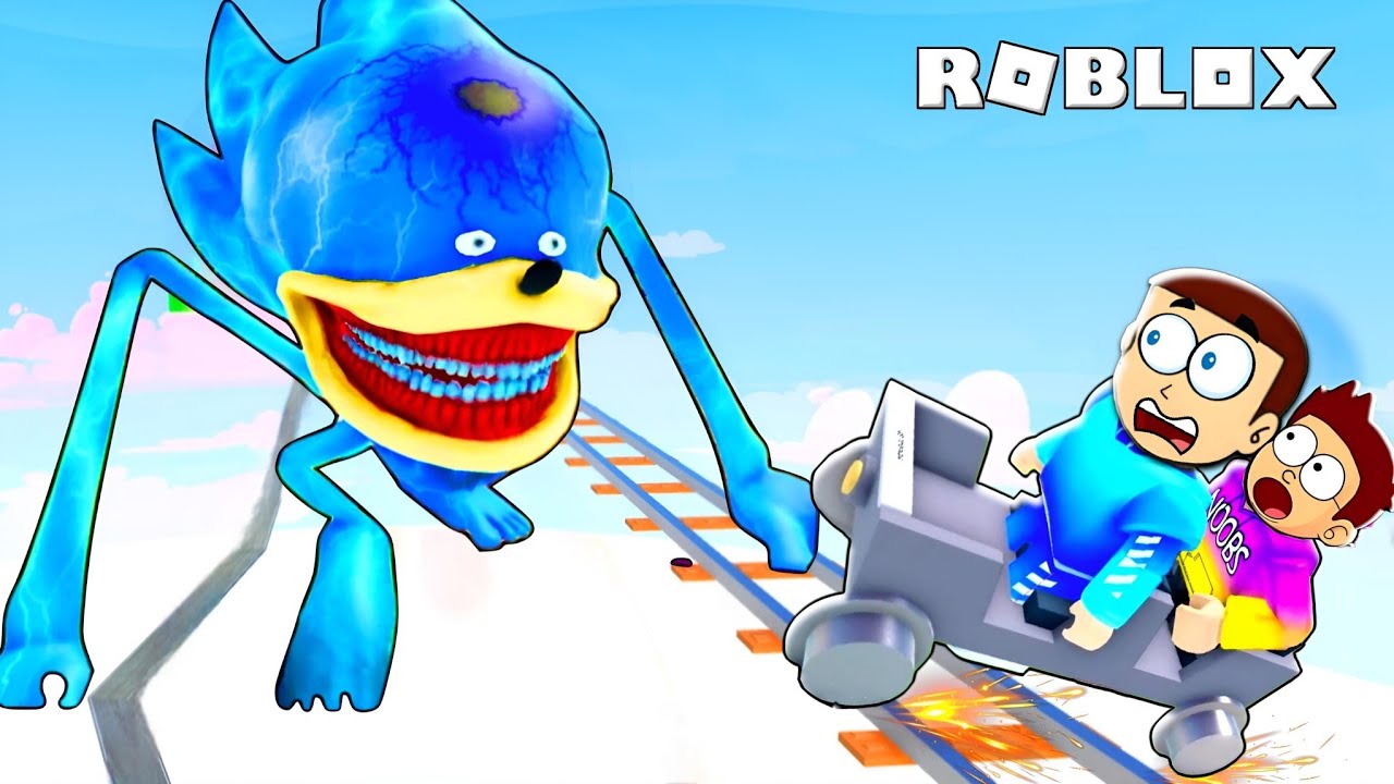 Roblox Cart + Car Ride into Shin Sonic Tapes | Shiva and Kanzo Gameplay ...
