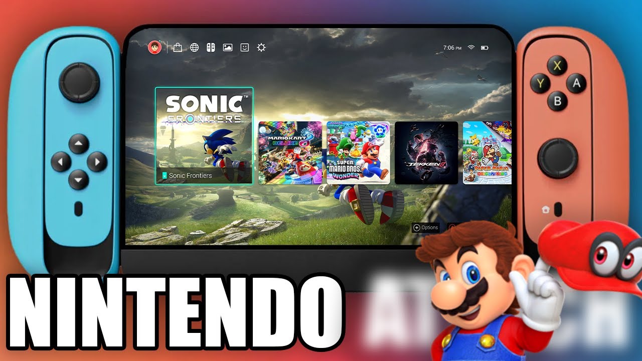 Did The Name & Menu For The Switch 2 Just Leak Out? - YouTube