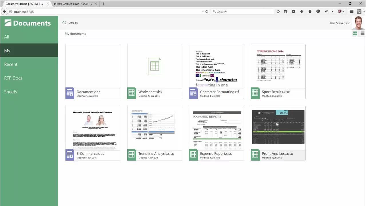 How to Create an Office 365 Clone with DevExpress MVC - YouTube