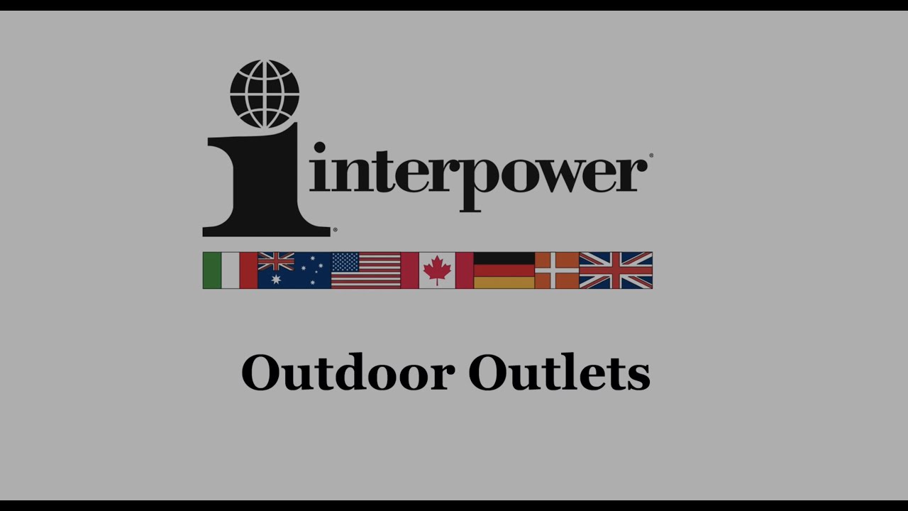 Interpower Outdoor Outlets - YouTube