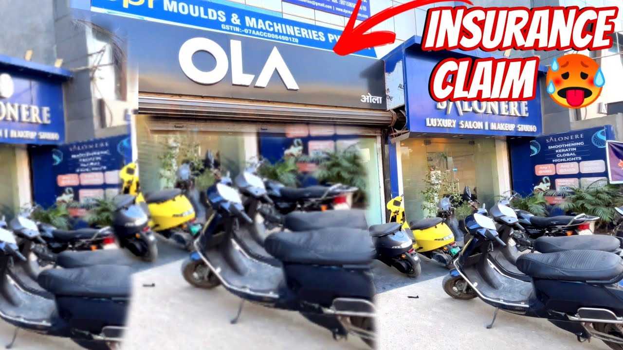 INSURANCE CLAIM 🥵 OLA - YouTube
