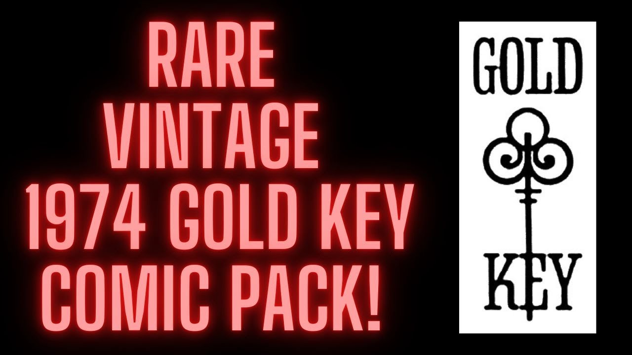 RARE BRONZE AGE GOLD KEY COMIC BOOK PACK! - YouTube