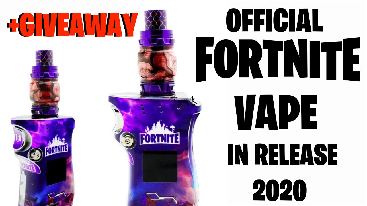 Epic Games Is Releasing A FORTNITE VAPE?? WTF! (+VAPE GIVEAWAY) - YouTube