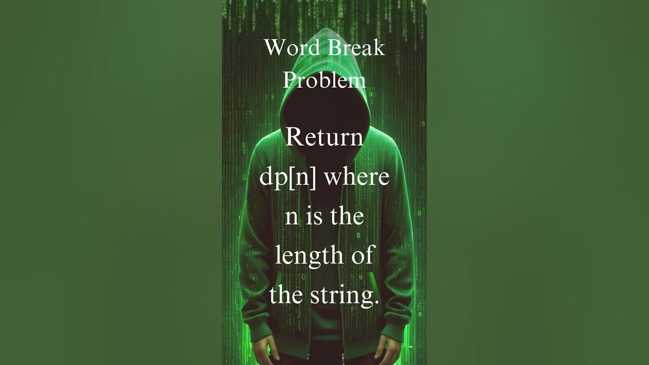 Word Break Problem - YouTube