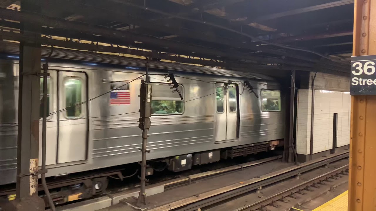 R68 N Train Departs 36 Street - YouTube