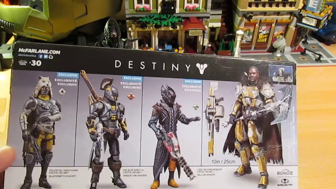 DESTINY MCFARLANE ACTION FIGURE REVIEW | GAMESTOP EXCLUSIVE | - YouTube