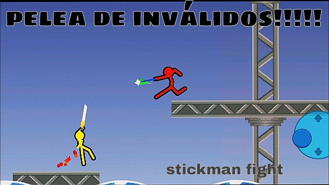 PELEA DE INVÁLIDOSSSSSS (Stickman fight) - YouTube