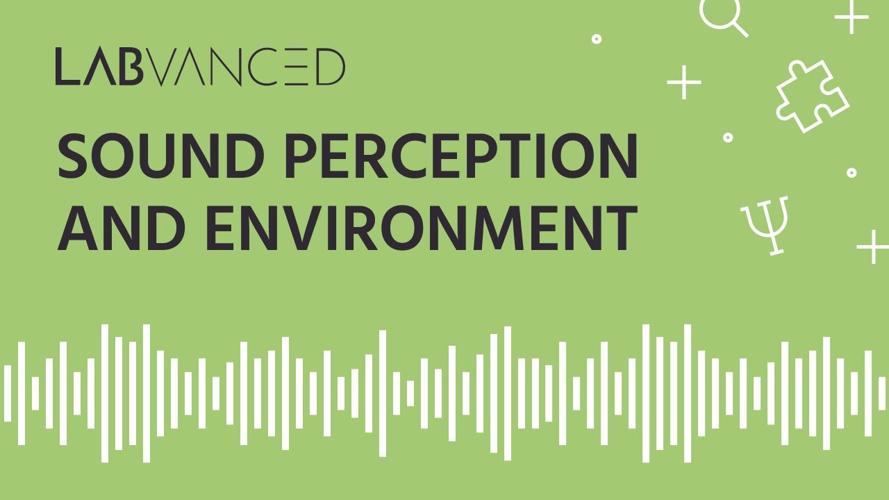 Sound Perception and Environment - YouTube
