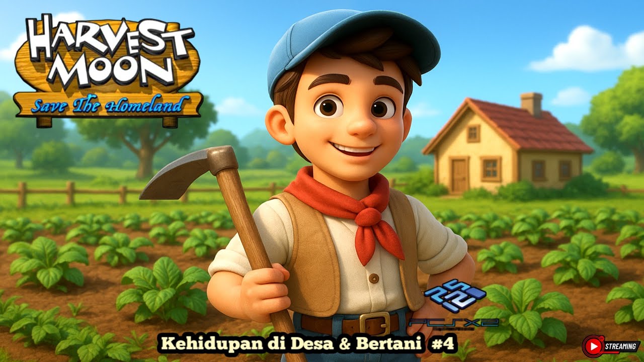 Nostalgia Seru Kehidupan di Desa & Bertani Part 4 | Harvest Moon Save ...