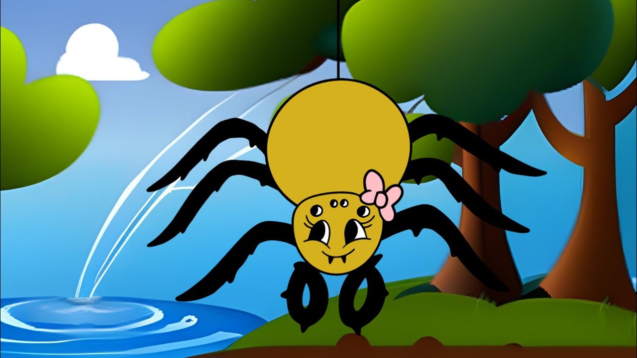 incy wincy spider song |baby town|kids nursery rhymes | baby songs ...