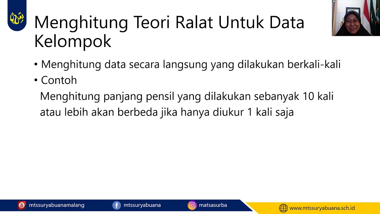 KIR Kelas 8 - Cara Menghitung Teori Ralat - YouTube