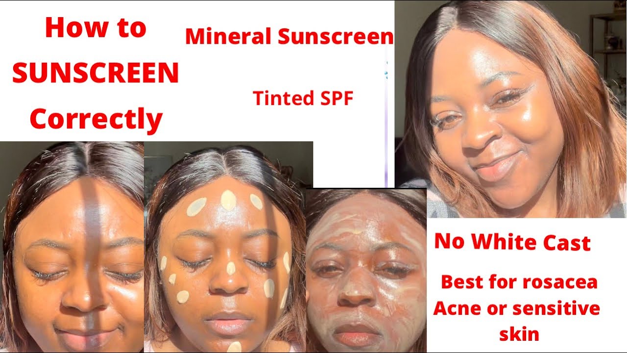 HOW TO APPLY SUNSCREEN CORRECTLY FOR MAXIMUM PROTECTION - YouTube