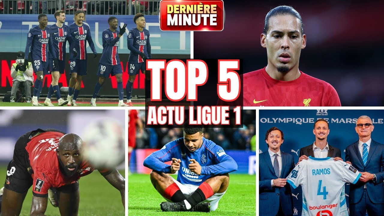 DERNIÈRE MINUTE : Le PSG fait trembler Liverpool, L’OM frappe un énorme coup ! - YouTube