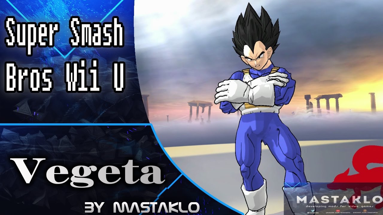Vegeta Super Smash Bros Wii U Mod - YouTube