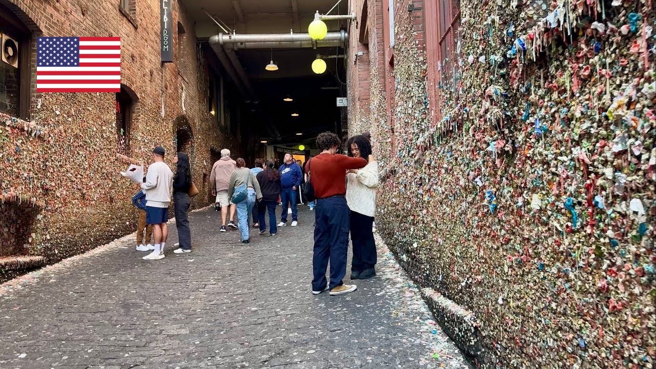 seattle’s famous gum wall - YouTube