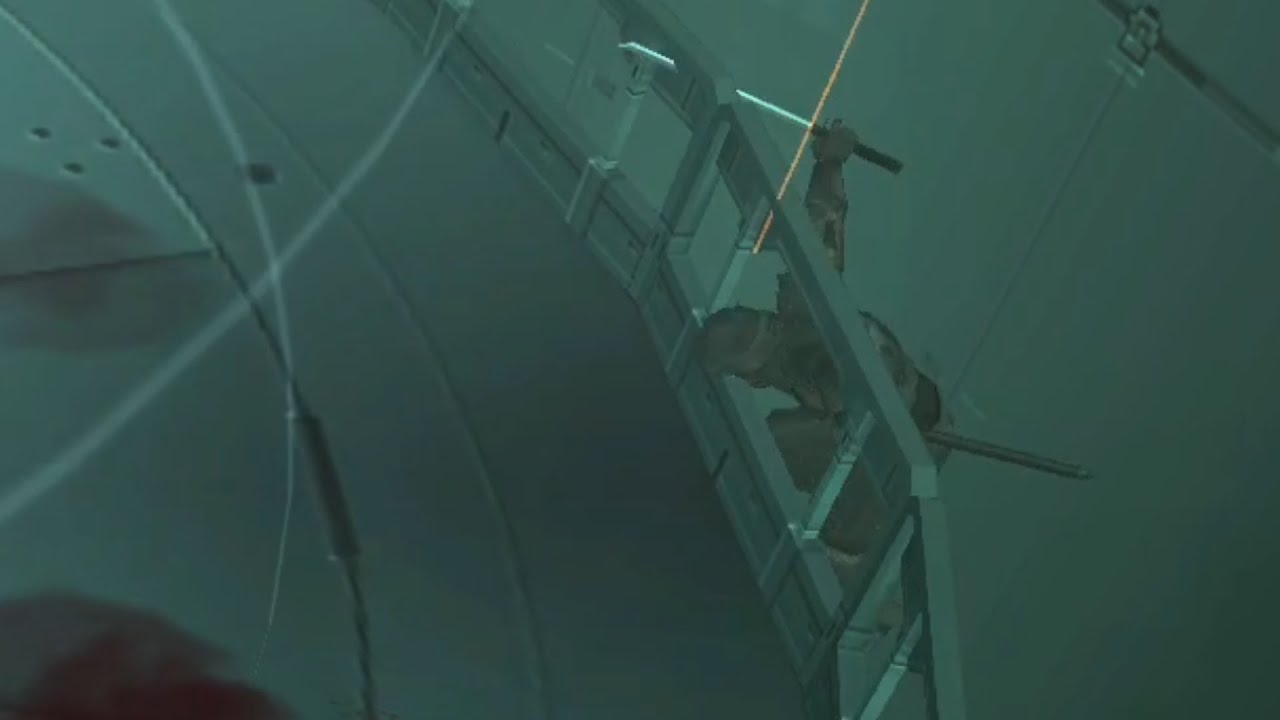MGS2 - Tengu Jumps Into The Void - YouTube