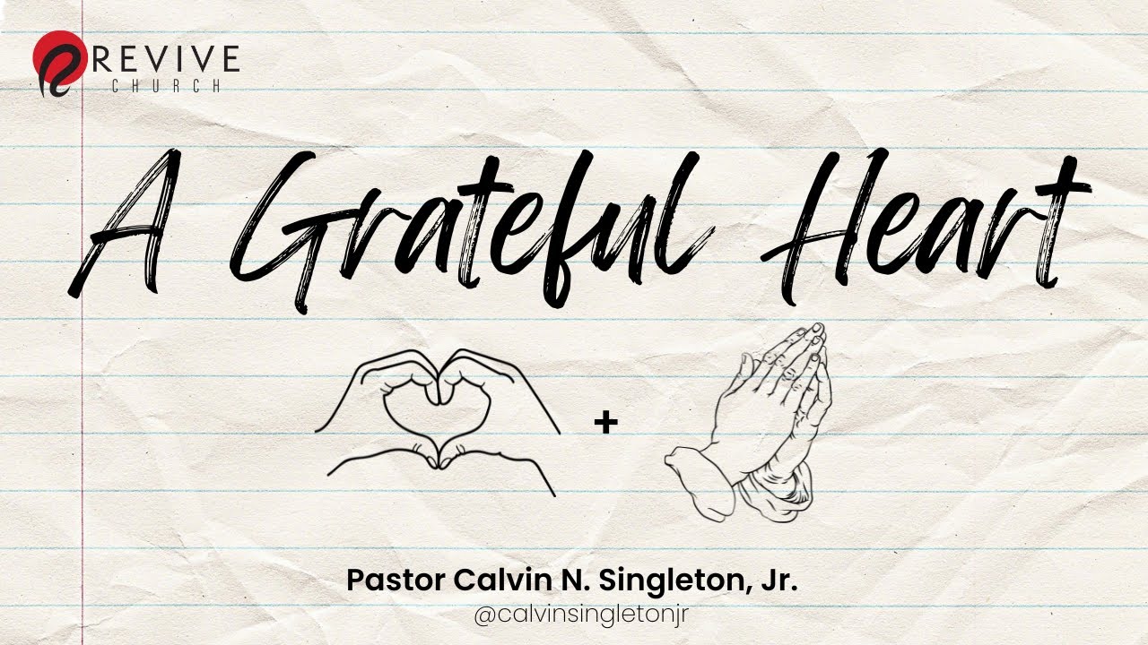 Sunday Encounter | 11/24/24 | Pastor Calvin N. Singleton, Jr | Revive ...