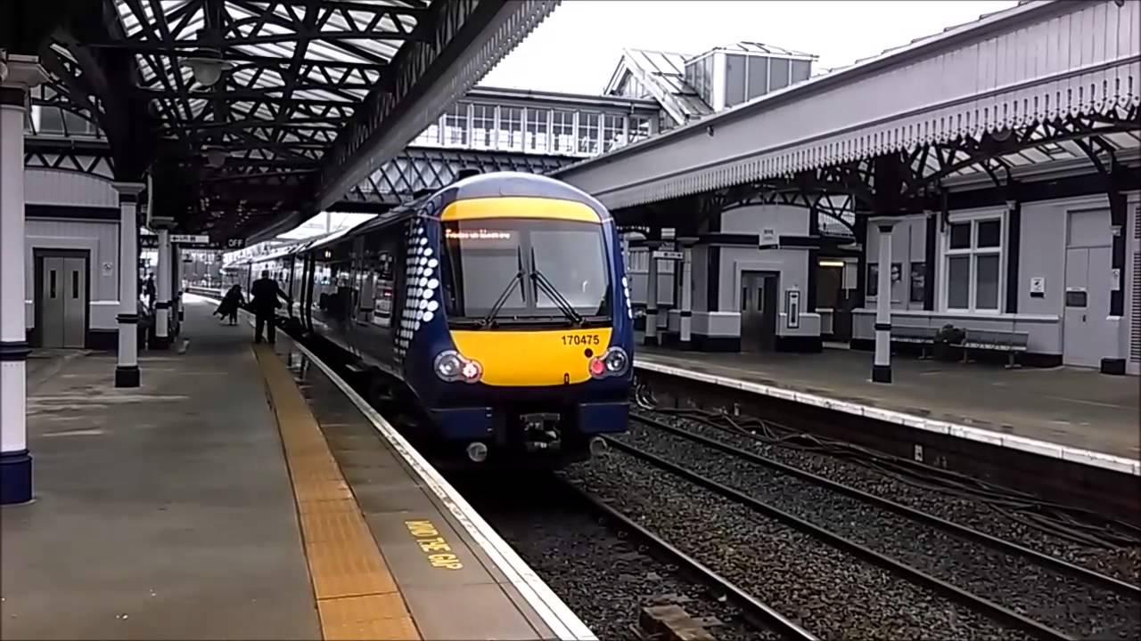 First Scotrail At Stirling - YouTube