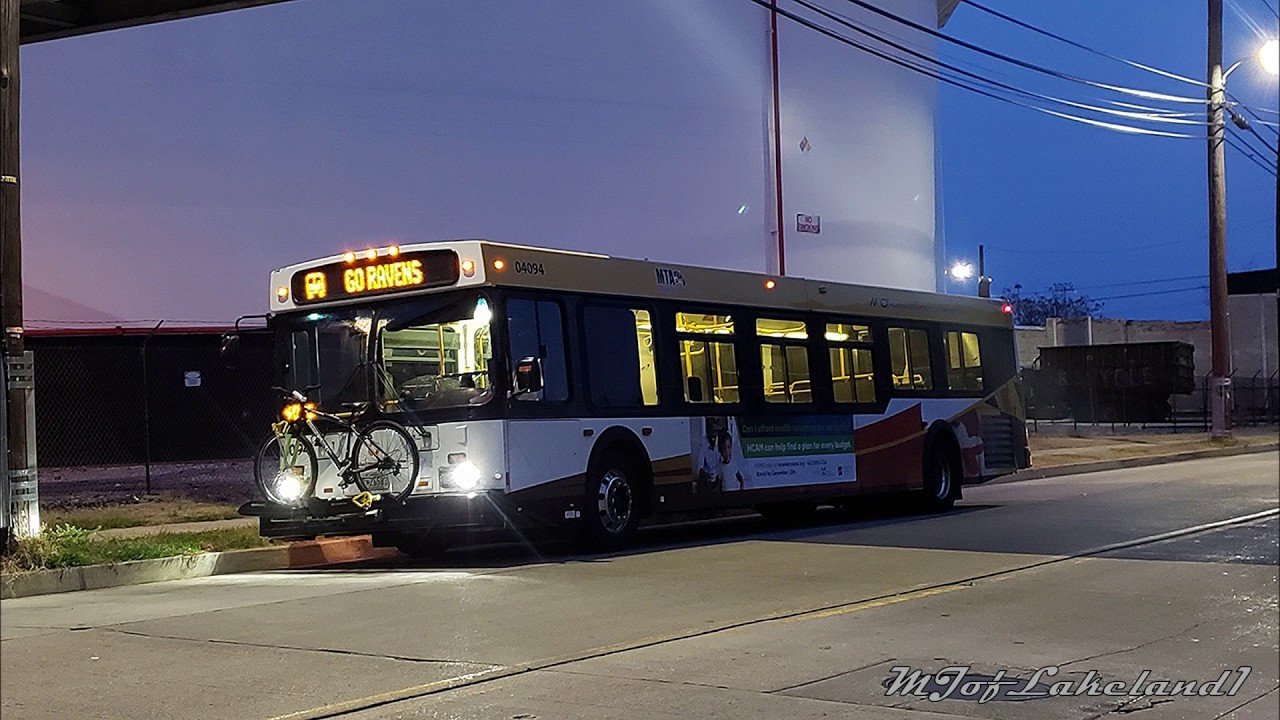 MTA Maryland Baltimore, MD): 2004 New Flyer D40LF (Diesel) #04094 ...