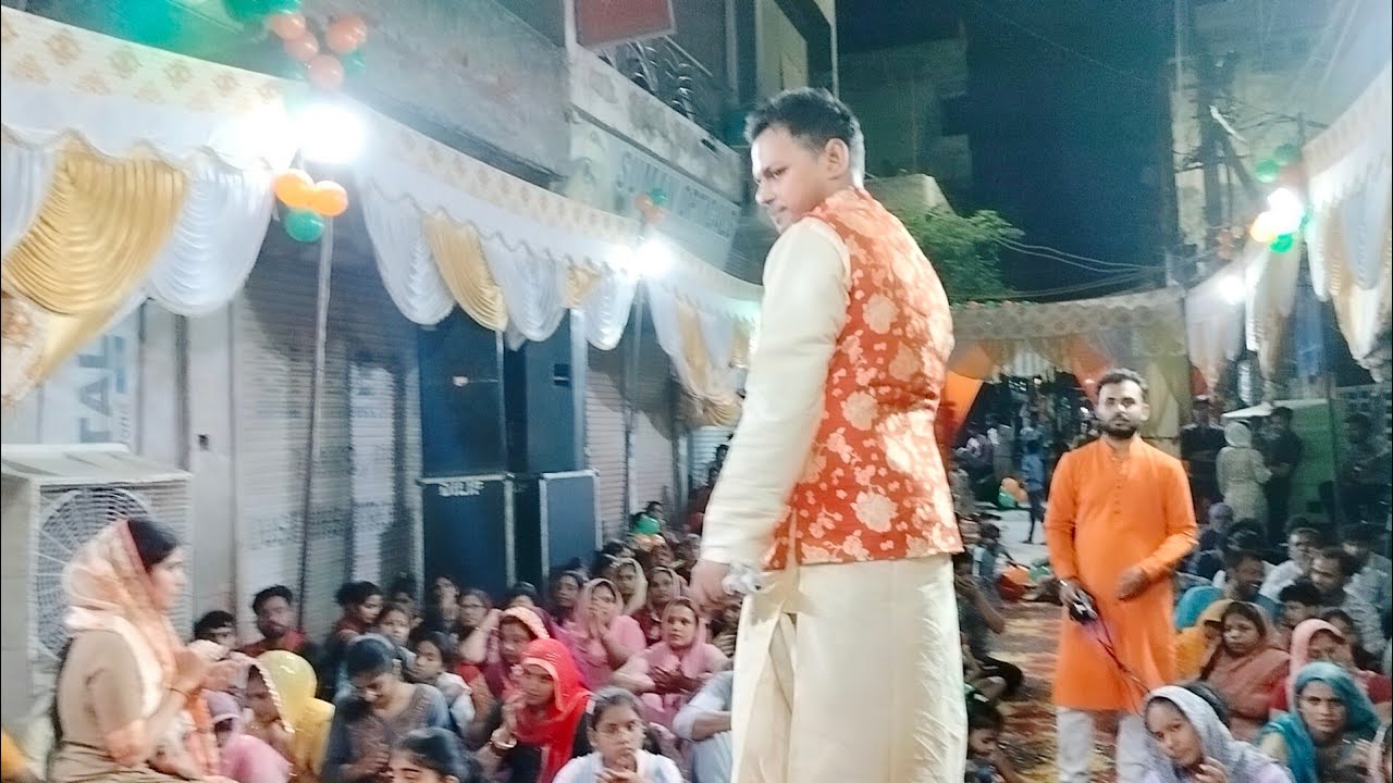 MADHU VIHAR SOLANKI MARKET MATA RANI KA VISHAL JAGRAN SINGER ADITYA ...