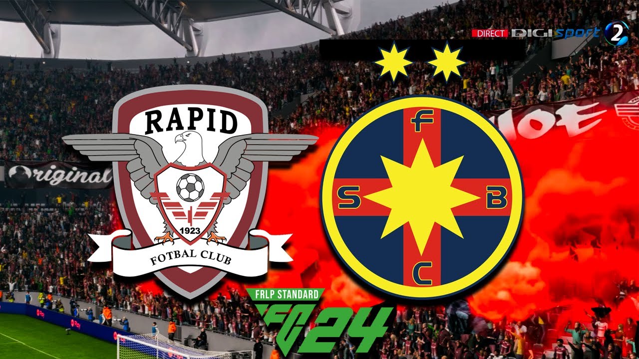 FC 24 - Rapid vs FCSB - FRLP 24 - YouTube