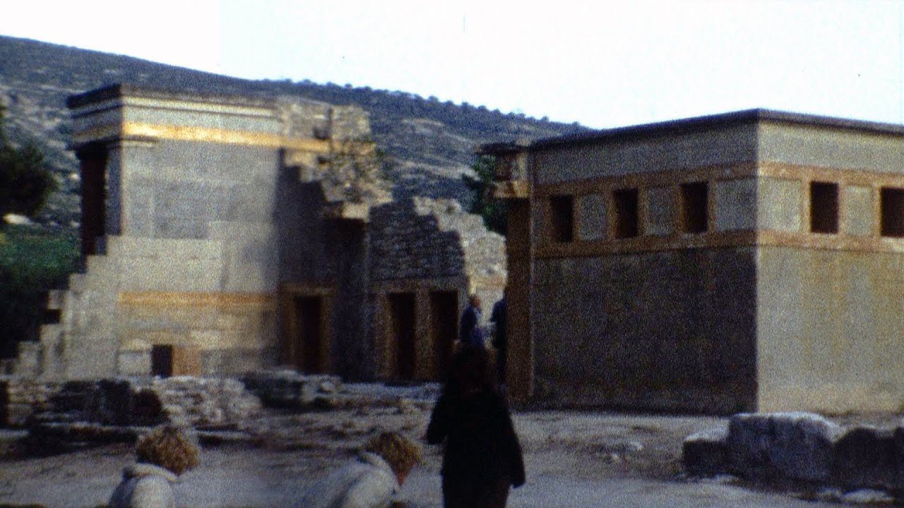 Κρήτη 1975 - Το ανάκτορο της Κνωσού - YouTube