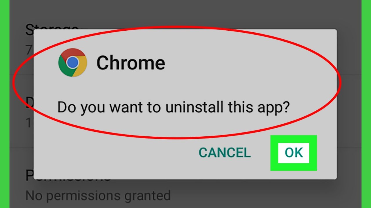 How To Delete Chrome Browser From Mobile | How To Uninstall Chrome ...