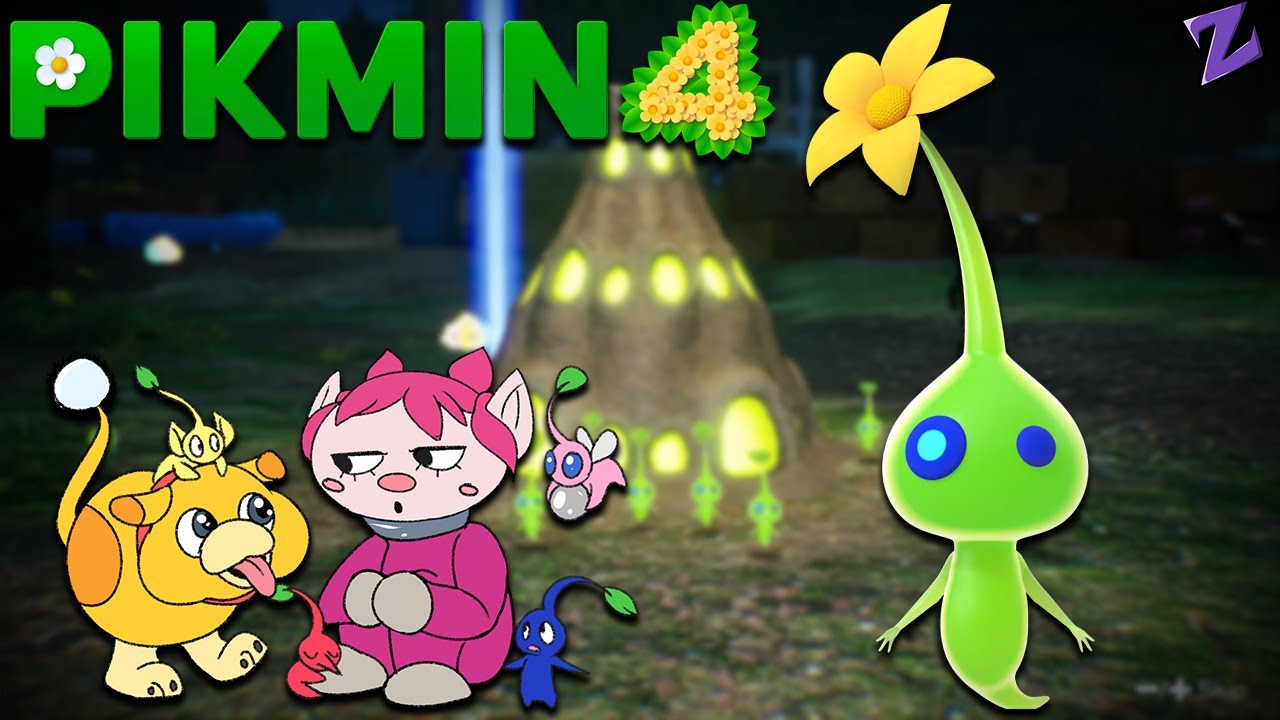 EXPLORING AT NIGHT! | Pikmin 4 - Part 4 - YouTube