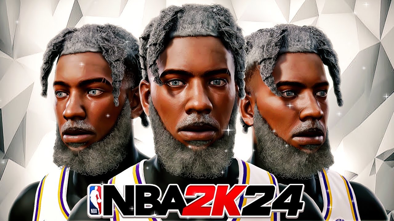 BEST NBA 2K24 FACE CREATION! THE "UNCLE HK" FACE CREATION NBA 2K24 ...