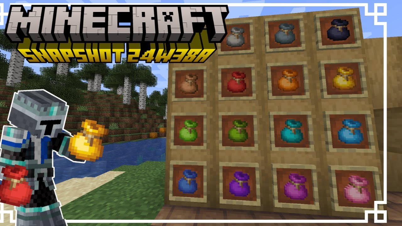 ️BUNDLES COLORIDOS, MINECRAFT LIVE ANUNCIADA e MUITO MAIS! | Snapshot ...