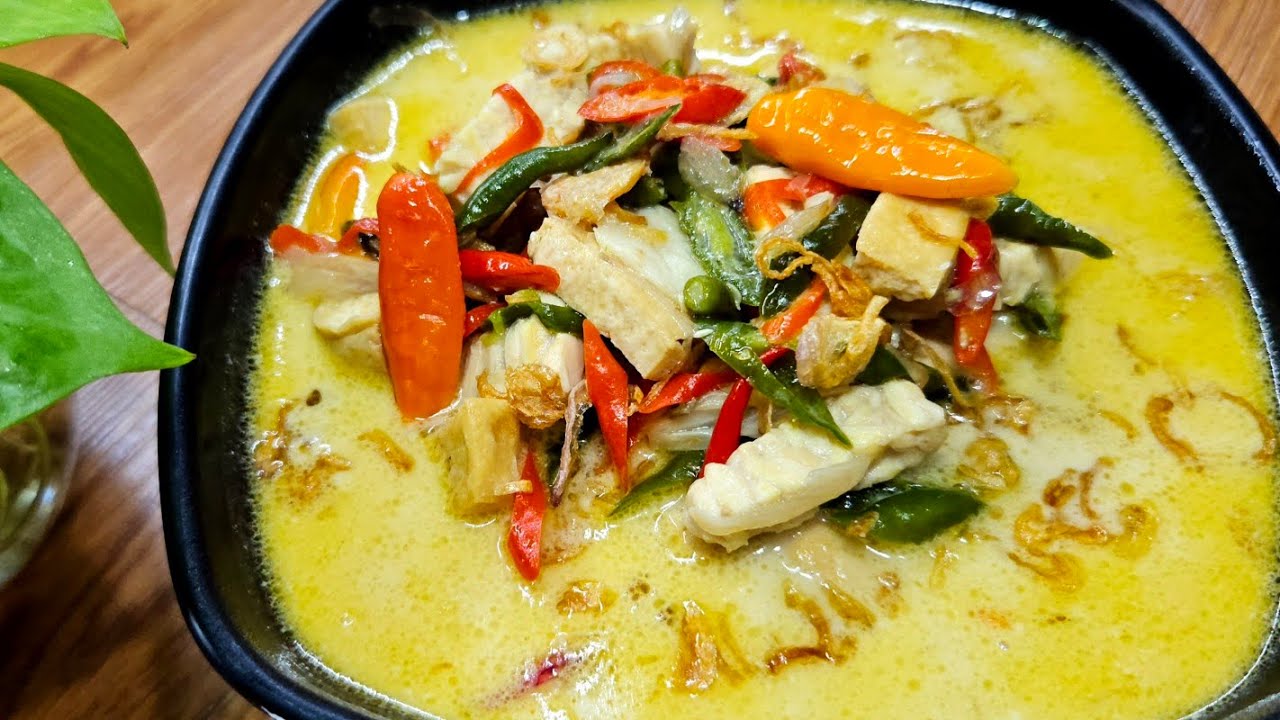 RESEP JANGAN LOMBOK KHAS JAWA | SAYUR CABAI SANTAN - YouTube