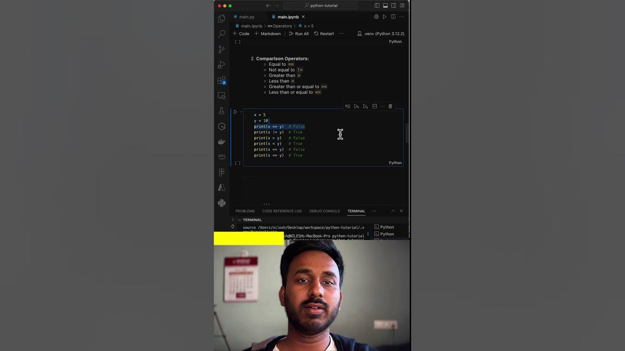 Master Python Comparison Operators: if, elif, for Loops Made Easy! - YouTube