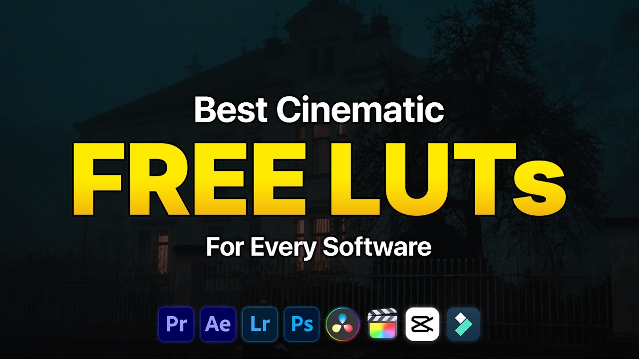 The Best Free LUTs Pack of 2026 | Easy Color Grading with these! - YouTube