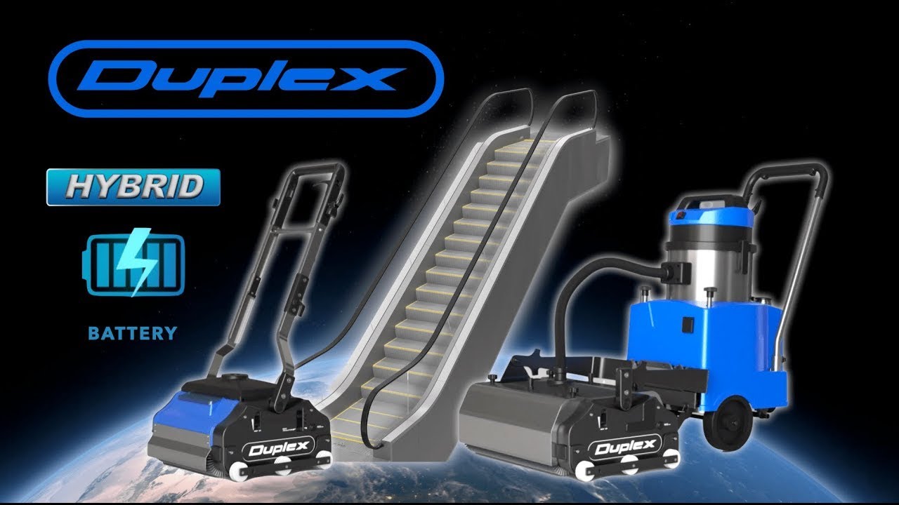 Duplex Escalator: The Ultimate Escalator Cleaning Machine 🏆 (Now also ...