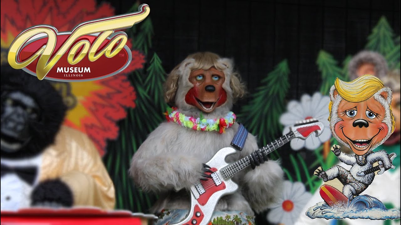 Volo Auto Museum's Rock-afire Explosion- State Songs/Born to Run - YouTube