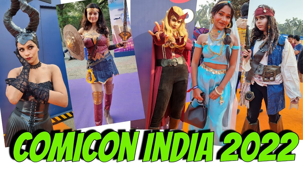 Comicon India 2022 Fun Unlimited - YouTube