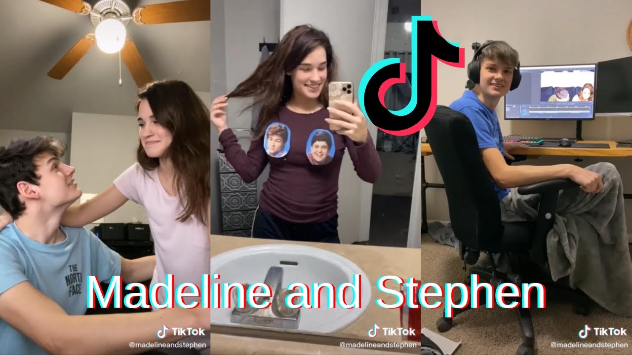Madeline and Stephen TikTok Compilation - Part 5 - YouTube