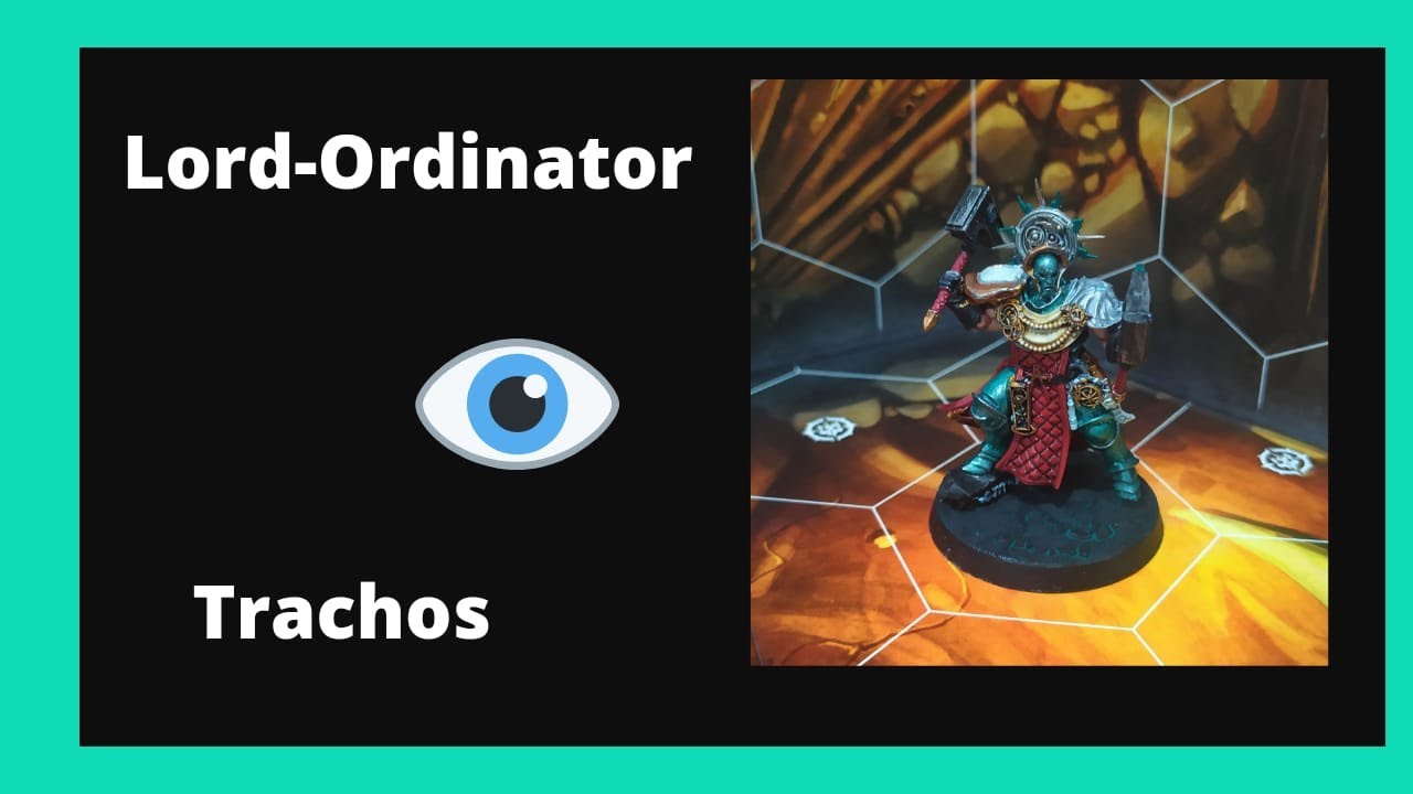🛠️How to paint LORD ORDINATOR (Trachos)🛠️//Como pintar ejercito ...