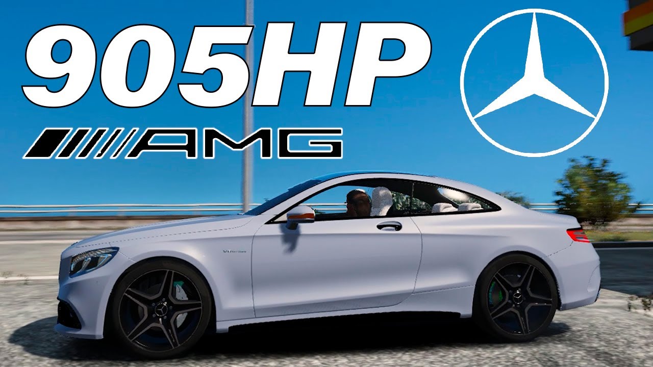 Mercedes S63 AMG 600 HP - GTA 5 Test Drive - YouTube