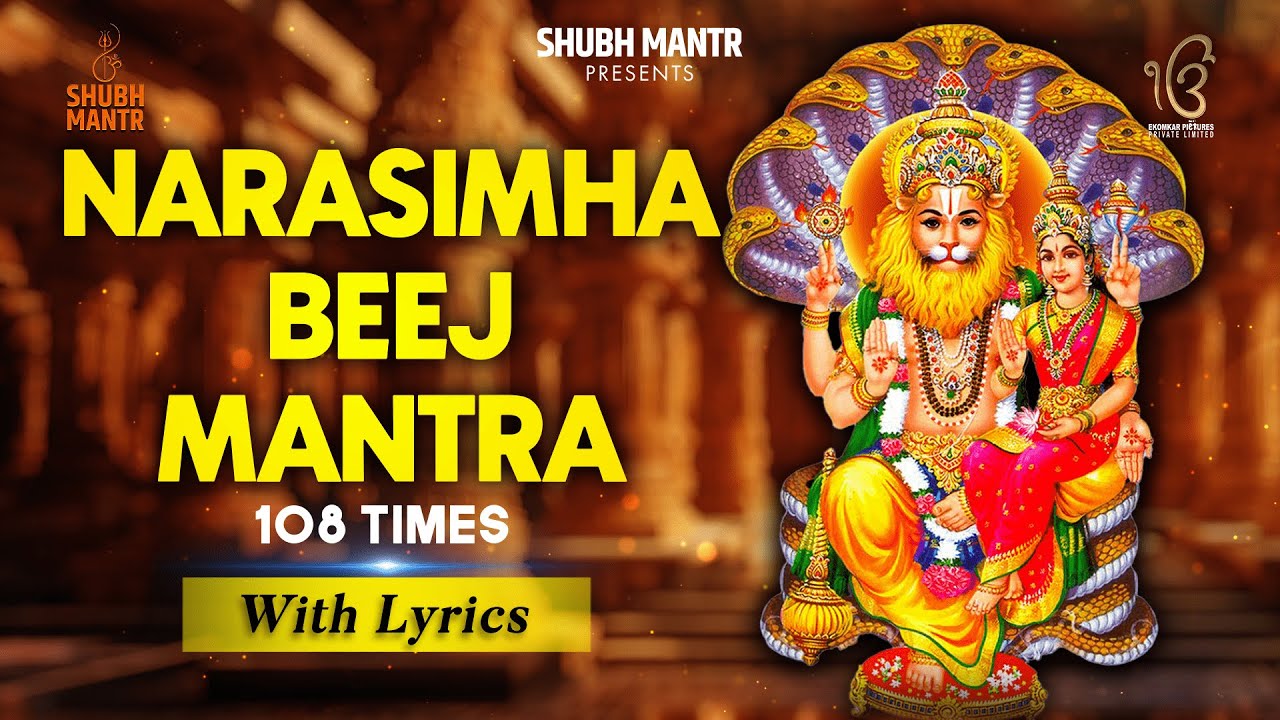 Narasimha Beej Mantra | 108 Chants for Power, Protection, and Spiritual Awakening | Dr.Muusic ...