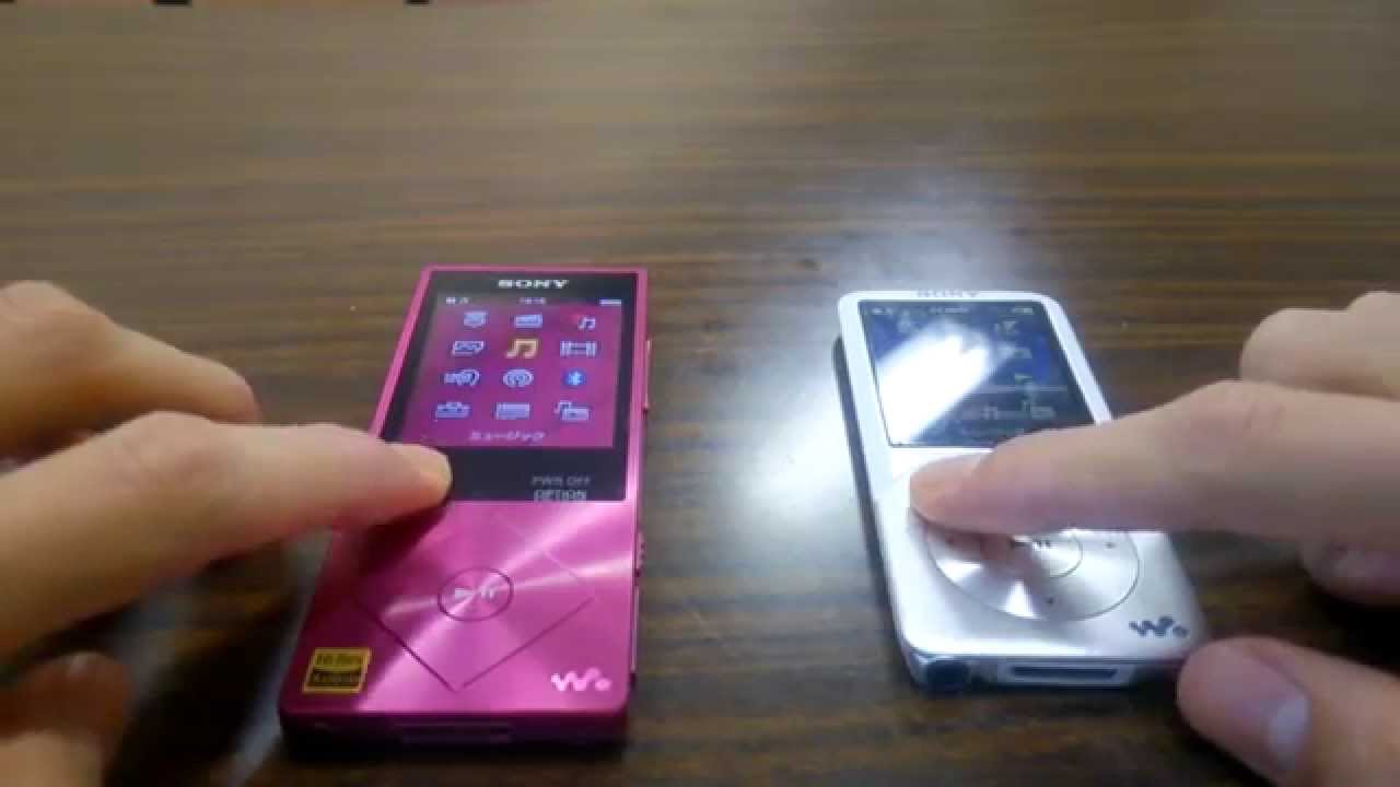 Walkman A(2014) vs Walkman S(2011) compares - YouTube