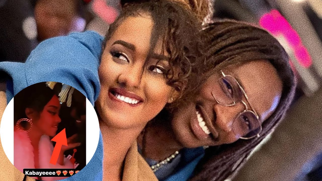 Reba video yuzuye ya Shaddyboo ari gusomana n'umusore bakundana ...