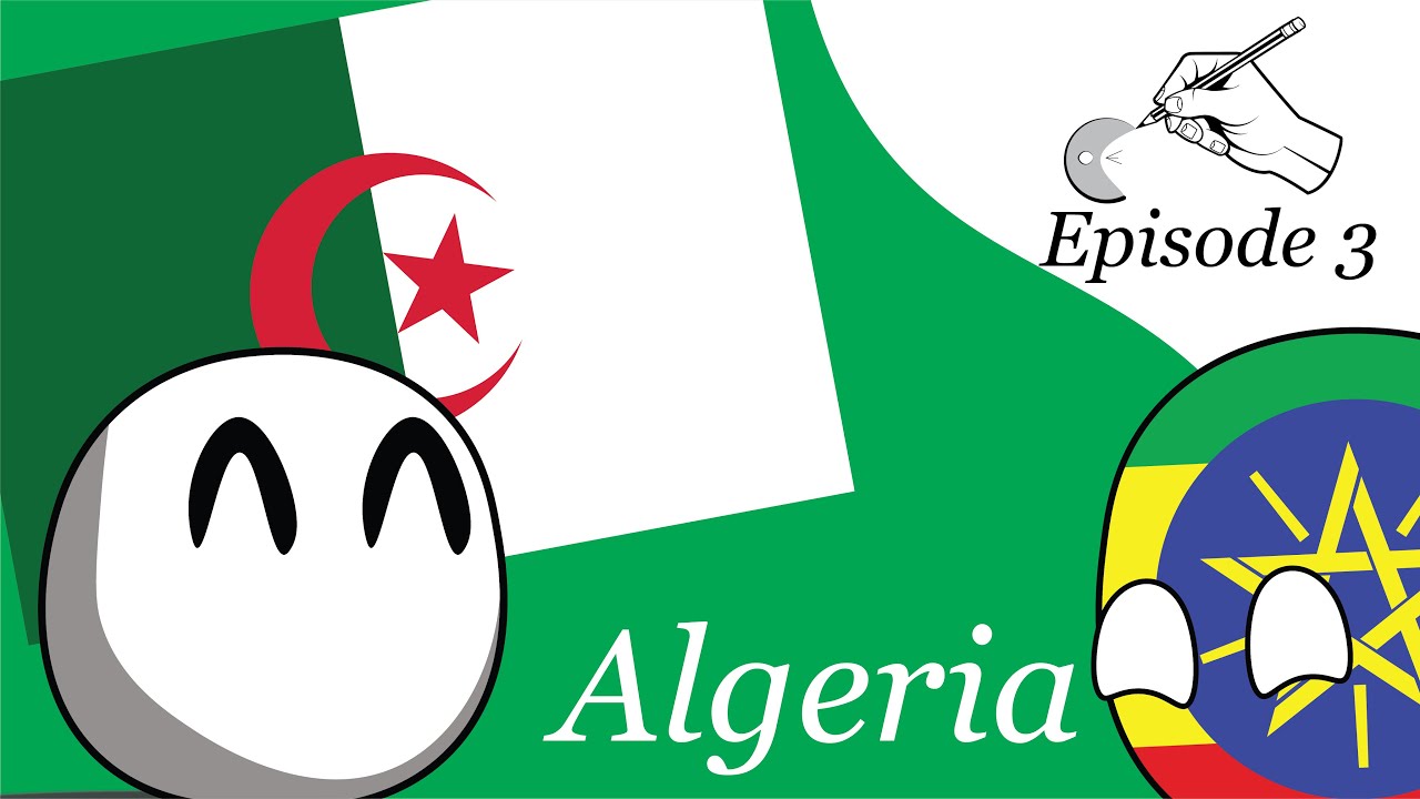 Lets make countryballs EPISODE 3 : Algeriaball - YouTube