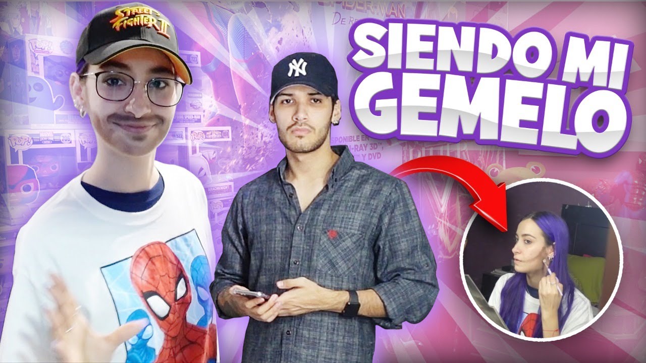 SIENDO MI GEMELO POR 24 HORAS!!👫 - YouTube