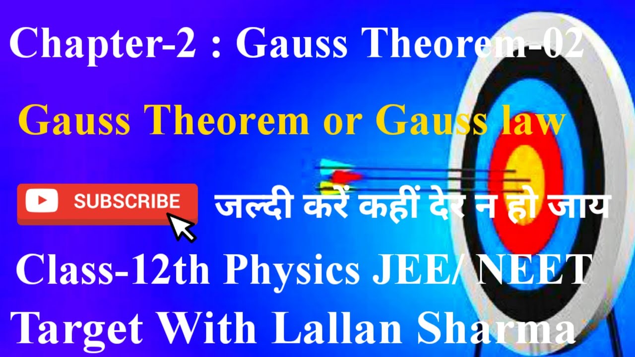 Gauss Theorem formula |Gauss law formula|gauss law with usefull ...