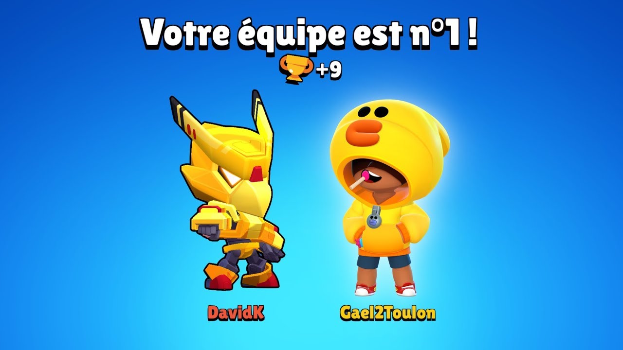 BRAWL STARS GAEL2TOULON DUO LEGENDAIRE CORBAC MECHA GOLD - YouTube