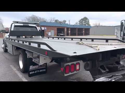 2016 Dodge 5500 Flatbed Rollback Tow Truck Diesel Manual With Auto Grip ...