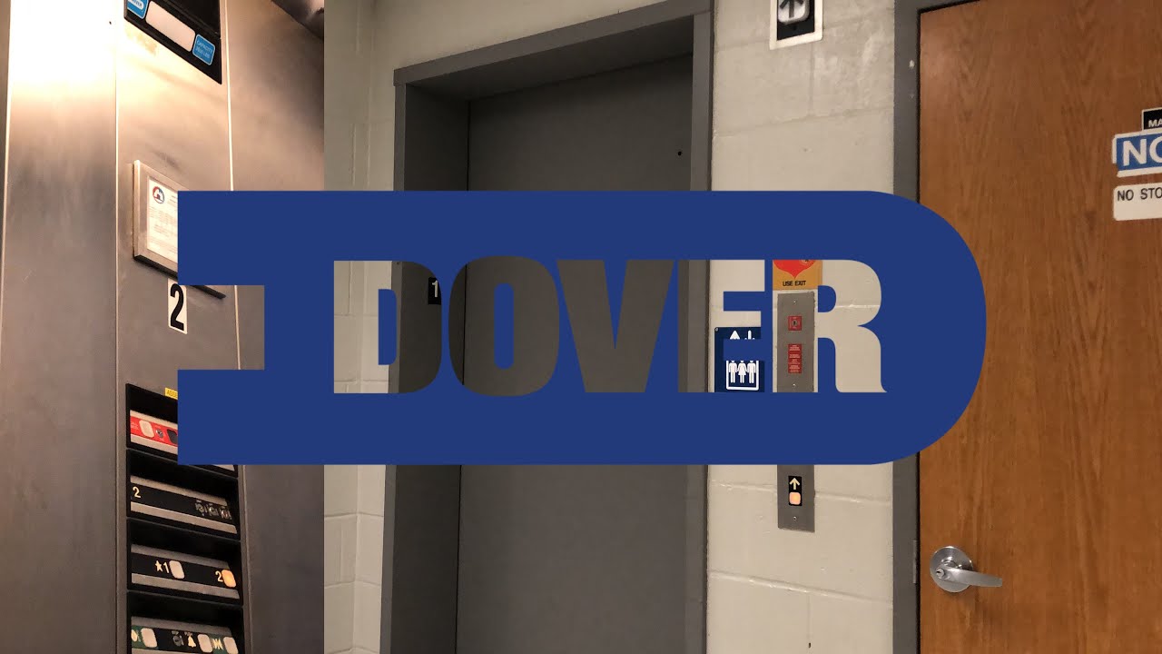 Fast Dover Hydraulic Elevator #2 - My Middle School - YouTube