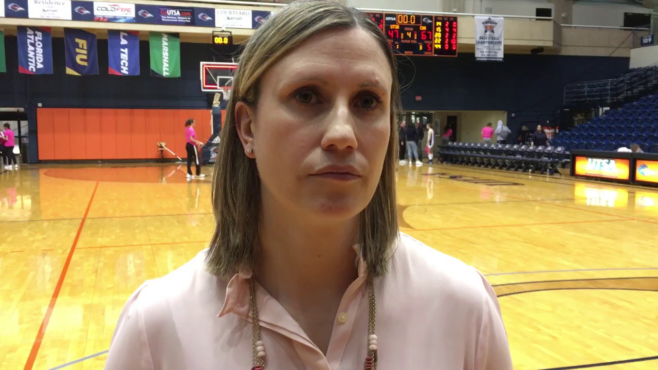 Charlotte 49ers WBB: Cara Consuegra after road win at UTSA - YouTube