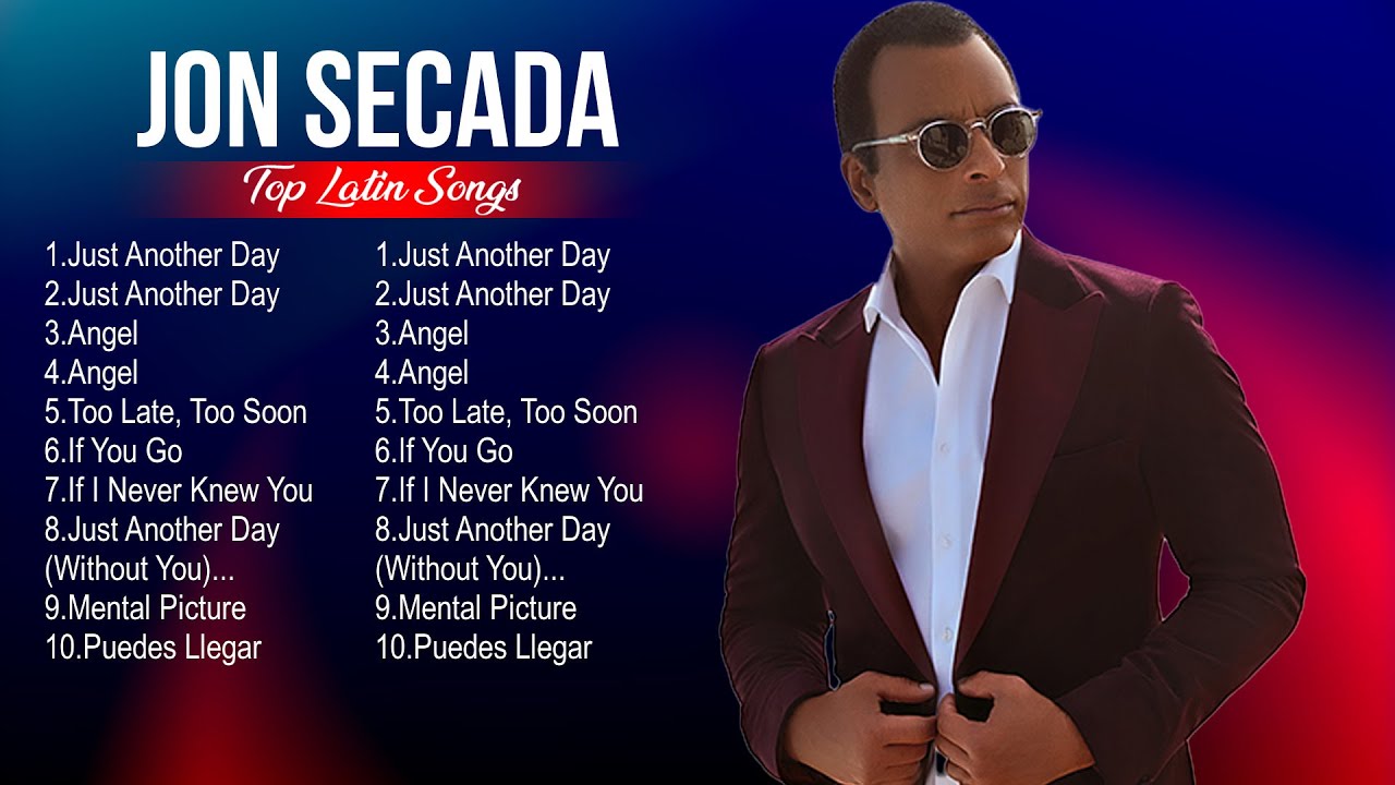 The Best Latin Songs Playlist of Jon Secada ~ Greatest Hits Of Full ...